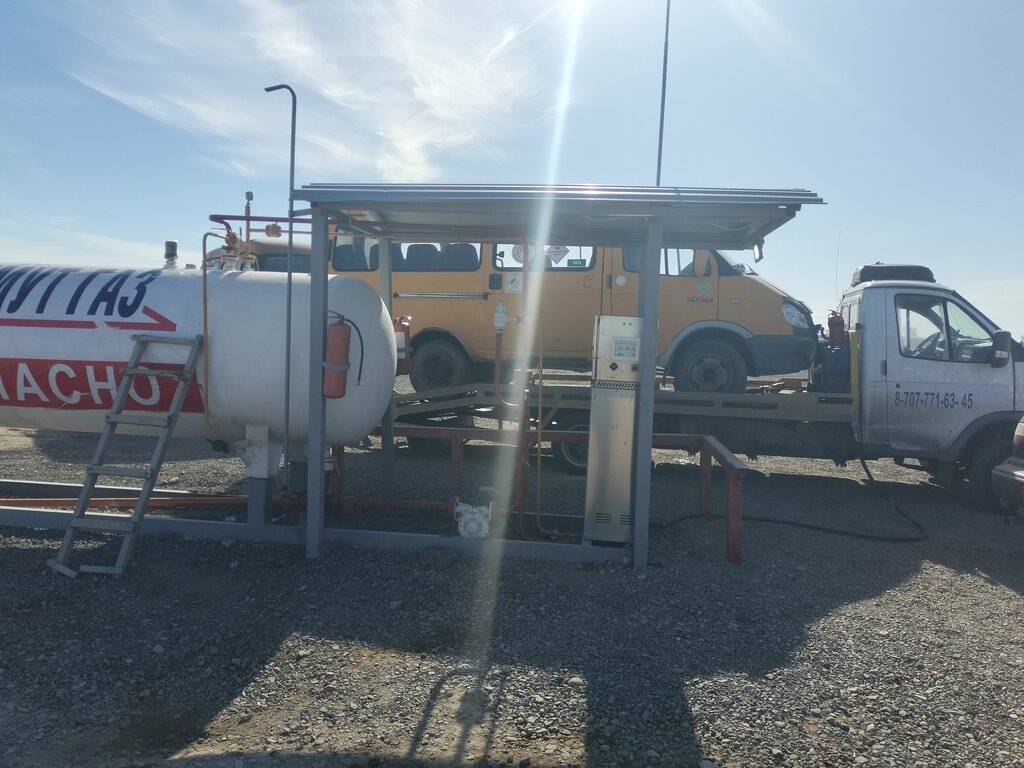 Otogaz dolum istasyonu AGZC Propan, Kızılorda eyaleti, foto