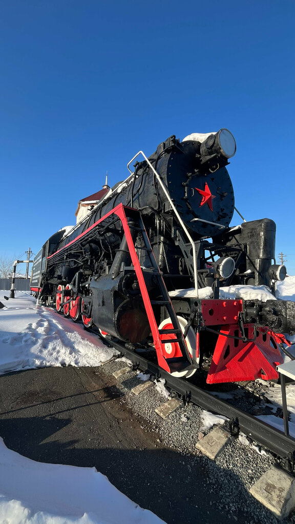 Teknoloji anıtı Паровоз Л-0977, Abdulino, foto