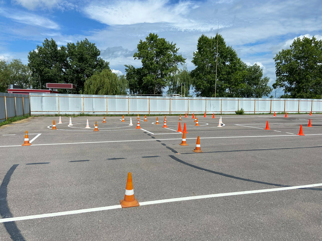 Ehliyet sınav alanı Площадка для вождения, Voronejskaya oblastı, foto