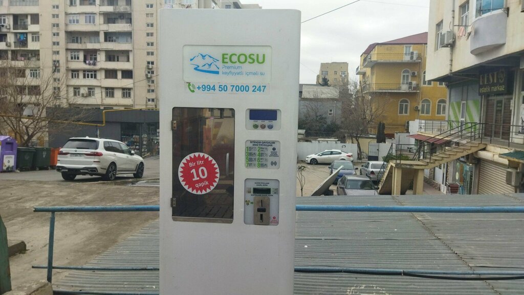 Su satışı Ecosu, Bakü, foto