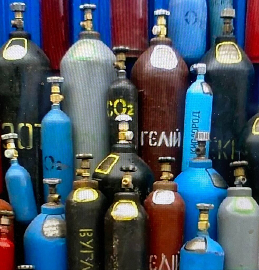 Sınai ve tıbbi gazlar Technical gases, Karelya, foto