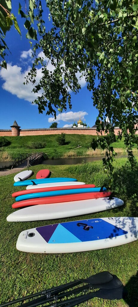 Kürek sörfü SupSuzdal, Suzdal, foto