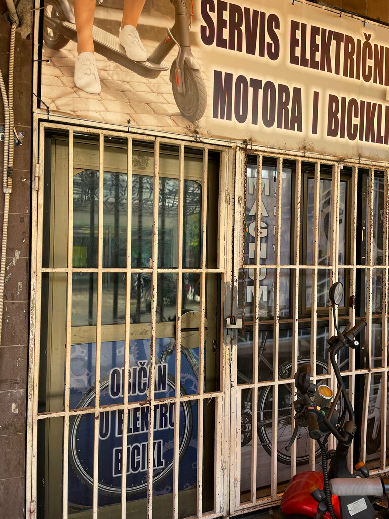 Elektrikli araç satışı Magnum Shop, Belgrad, foto