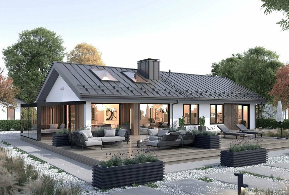 Yazlık ev inşaatı Sky home, Moskova, foto