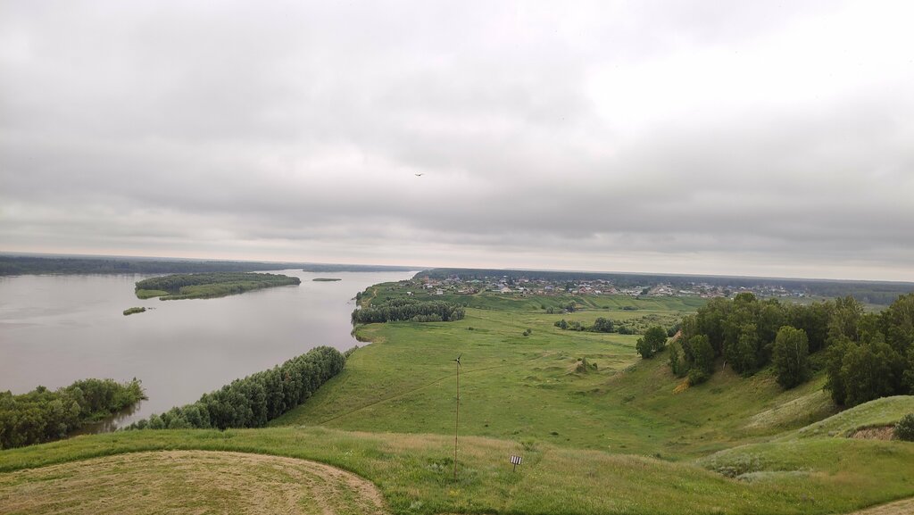Seyir terası Смотровая площадка, Tomskaya oblastı, foto