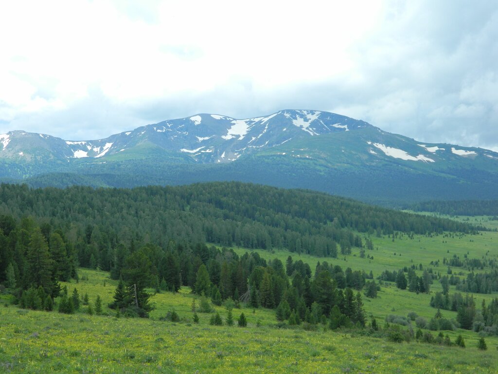 Seyir terası Смотровая площадка на гору Красное и болото, Altay Cumhuriyeti, foto