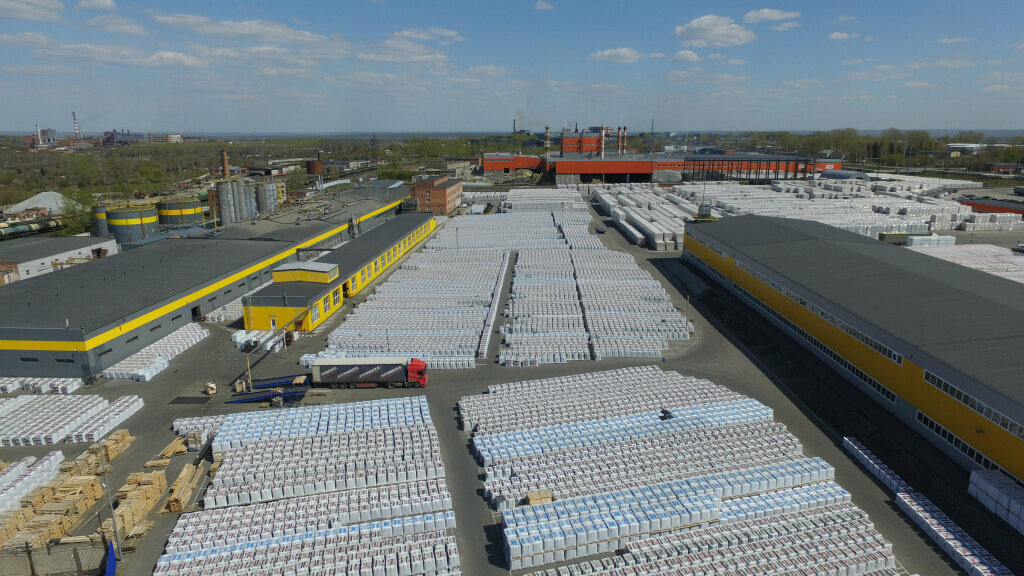 Sanayi kuruluşu Технониколь Завод Техно, Yurga, foto