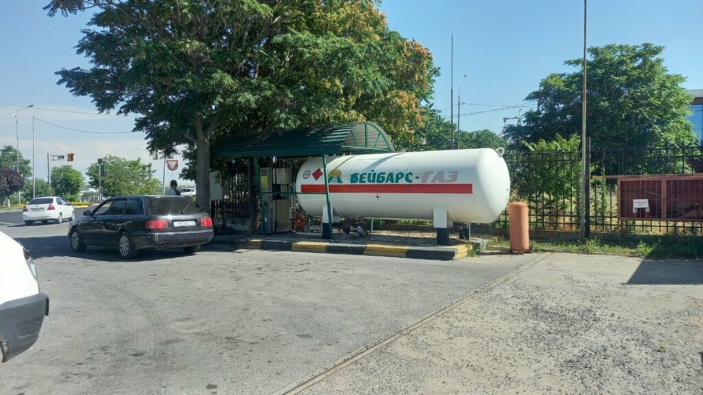 Benzin istasyonu Beibars Gaz, Çimkent (Şımkent), foto