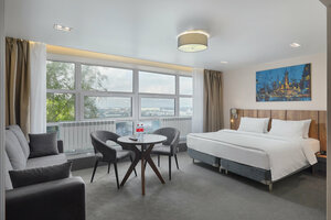 Azimut Hotels (Zalomova Street No:2, Nizhniy Novgorod), otel  Nijni Novgorod'dan