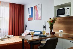 Апарт Отель Апартамент Где Вас Ждут (Na Turukhtannye Ostrova Road No:5к1), otel  Saint‑Petersburg'dan