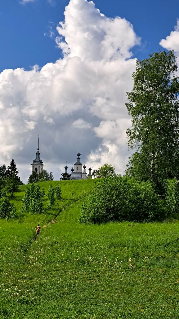 Ortodoks kiliseleri Ламанская церковь Николая Чудотворца, Vologodskaya oblastı, foto