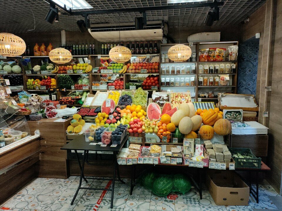 Market Овощи и фрукты, Saint‑Petersburg, foto