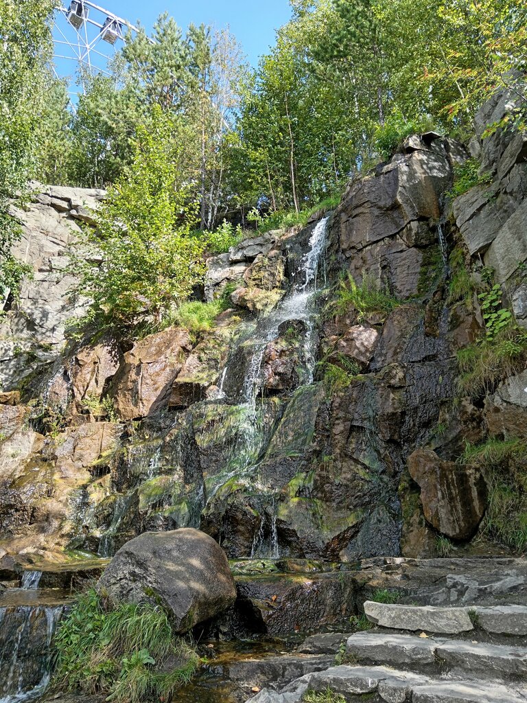 Şelale Waterfall, Yekaterinburg, foto