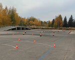 Площадка для вождения (gorodskoy okrug Ulyanovsk, Zavolzhskiy District), ehliyet sınav alanı  Ulyanovsk'tan