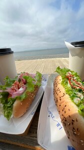 Моредоги от ресторана Два моря, океан (Kamchatka Territory, Petropavlovsk-Kamchatskiy, Ozernovskaya Kosa Street), fast food  Petropavlovsk'tan