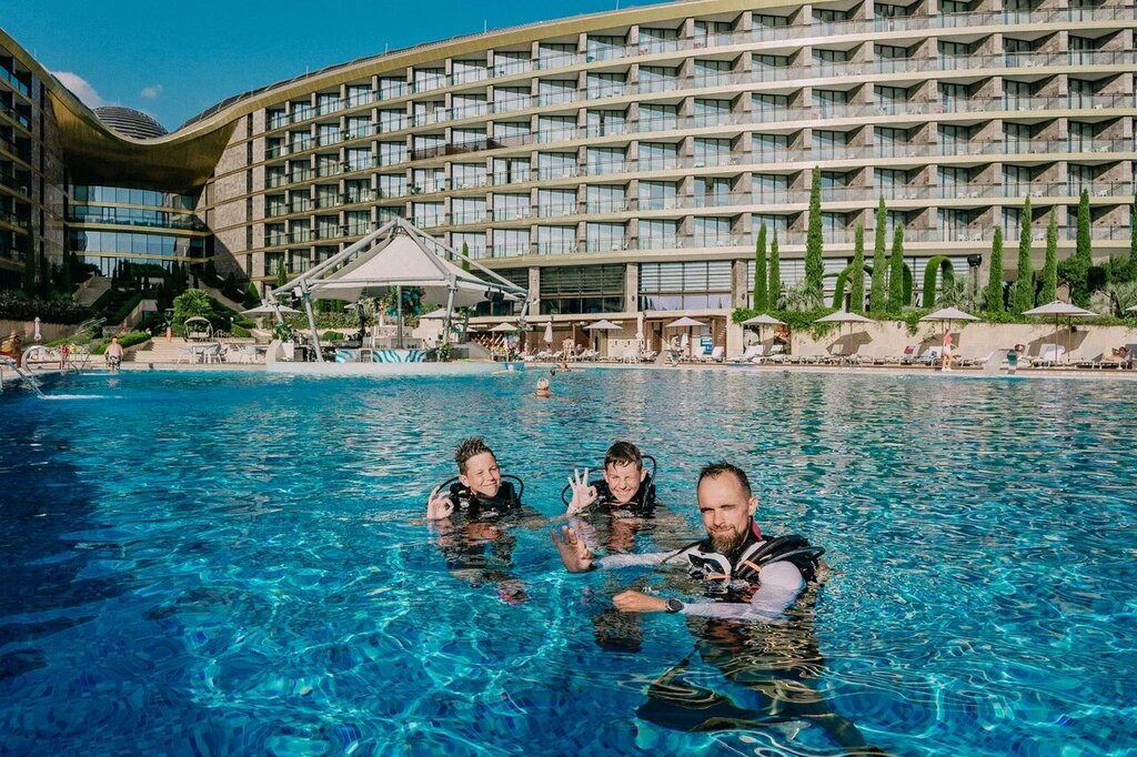 Kürek sörfü Центр морских активностей, Kırım Cumhuriyeti, foto