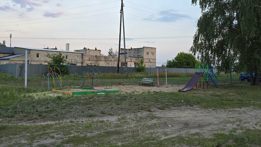 Oyun alanı Playground, Riazanskaya oblastı, foto