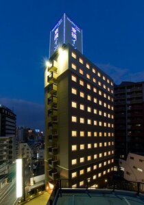 Toyoko Inn Fukuoka Tenjin (Fukuoka Prefecture, Fukuoka, Nanakuma Line, Watanabe-dori metro station), otel  Fukuoka'dan
