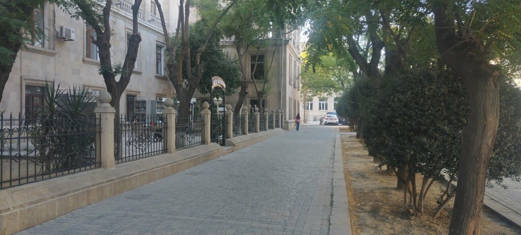 Sivil toplum kuruluşları Axundov Adina Milli Kitabxana, Bakü, foto