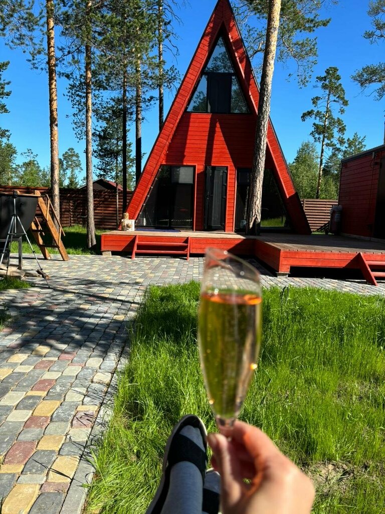 Resort oteller, tesisler Aframe-dacha, Hantı‑Mansi Özerk Okrugu, foto