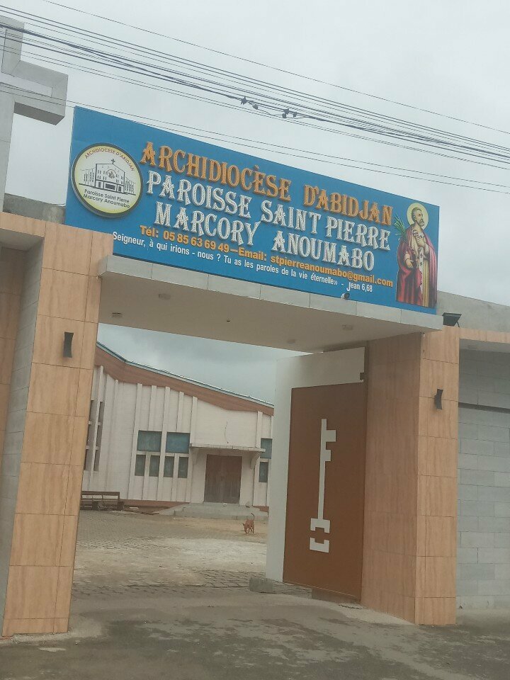 Katolik kiliseleri Église Catholique Saint Pierre, Abican, foto