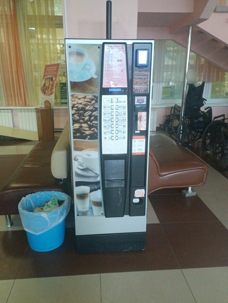 Kahve dükkanları Автомат по продаже кофе и безалкогольных напитков, Omsk, foto