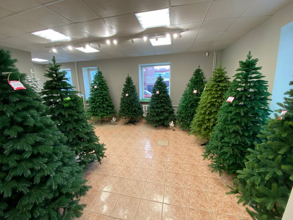 Yapay çam ağaçları ve süsleri ElkiDarom, Barnaul, foto