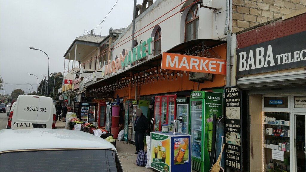 Market Dilqəm Market, Gence, foto