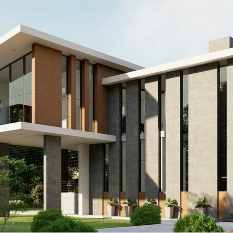 Yazlık ev inşaatı Bin Ahmed Contracting Company, Sharjah, foto