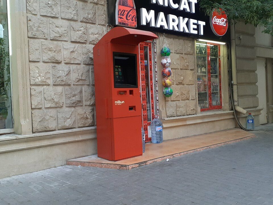 Ödeme terminali MilliÖn, Bakü, foto