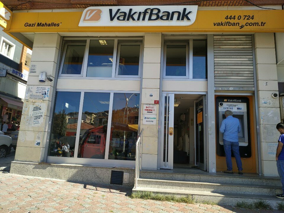 ATM'ler Vakıfbank ATM, İstanbul, foto