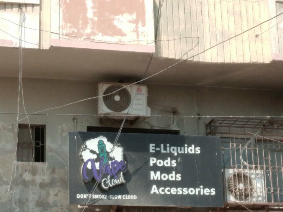 Market E liquids pods, Karaçi, foto