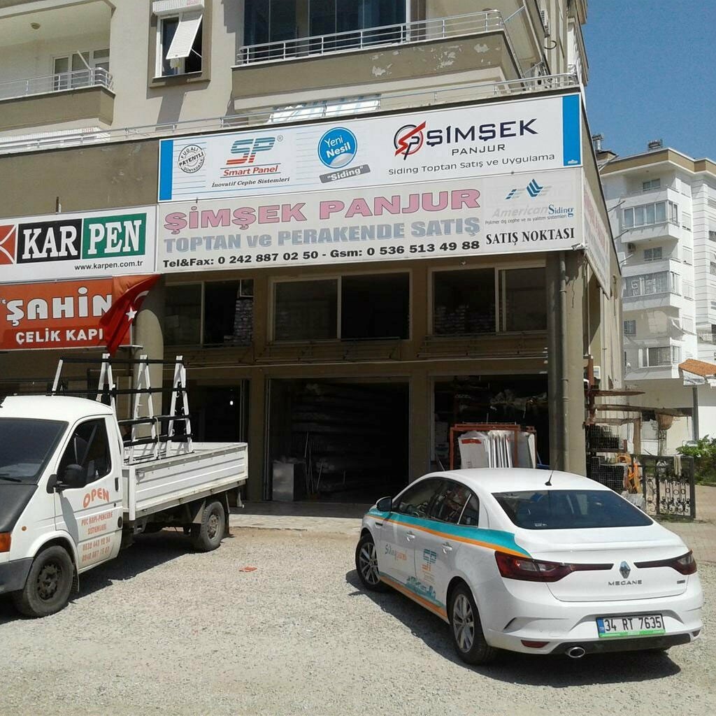 Pencere üretim ekipmanları Şimşek Panjur, Kumluca, foto