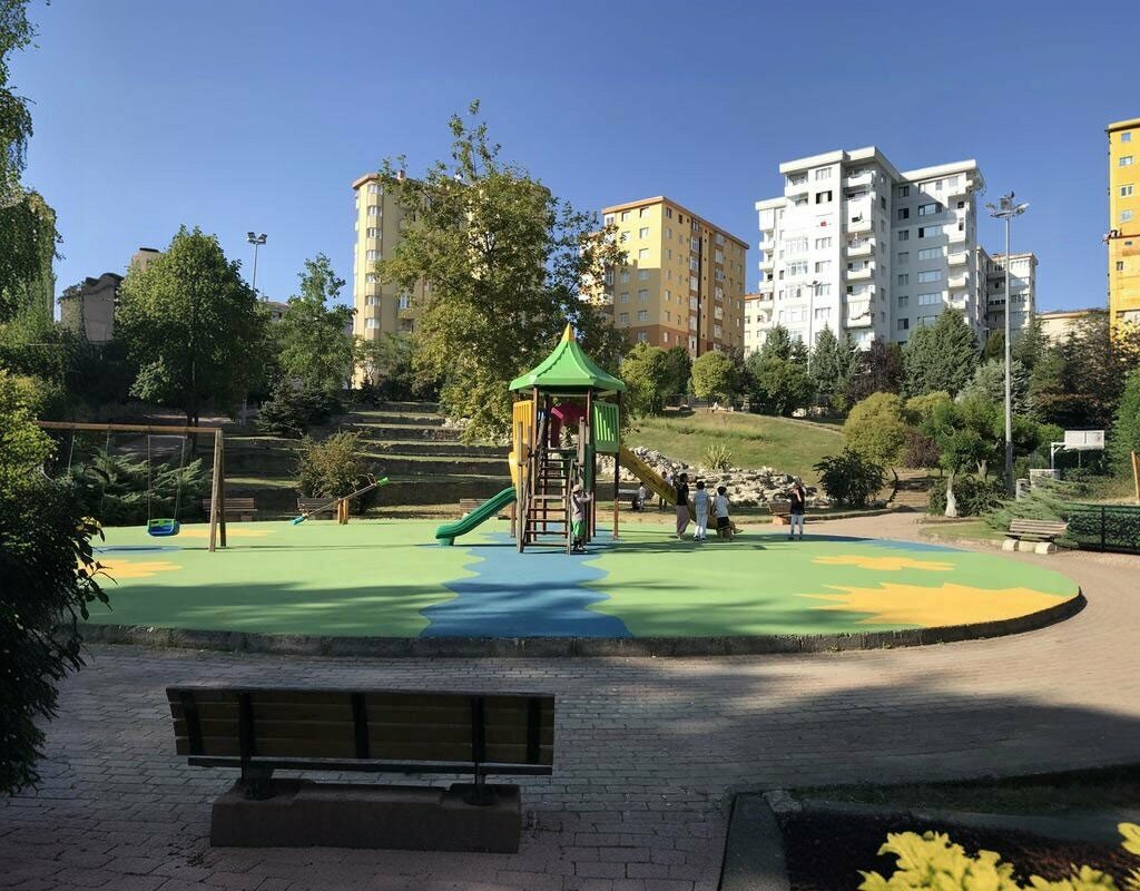 Kültür ve eğlence parkları İBB Şelale Parkı, İstanbul, foto
