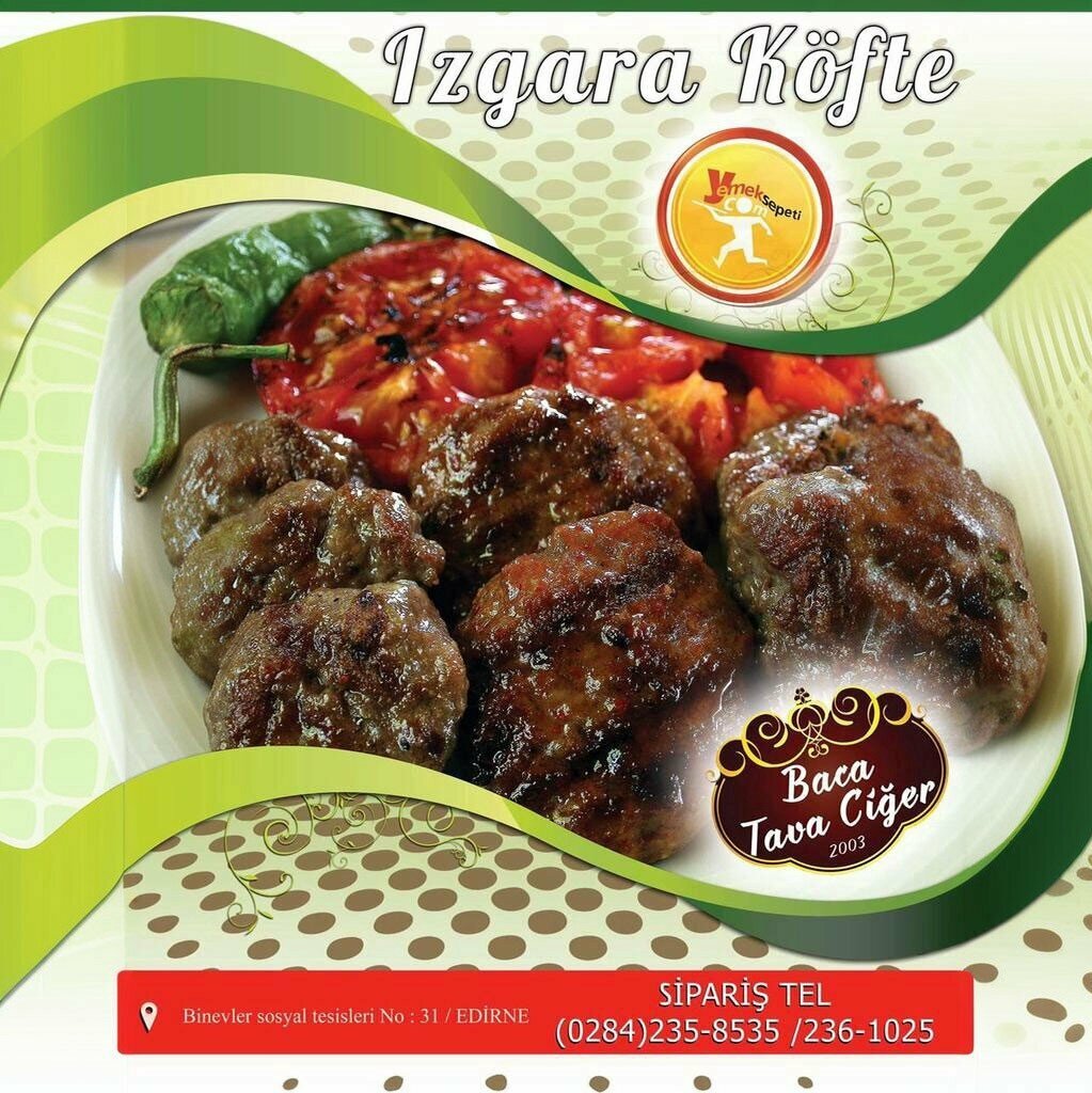 Hazır yemek teslim servisleri Baca Tava Ciğer Ve Çorba Salonu, Edirne, foto
