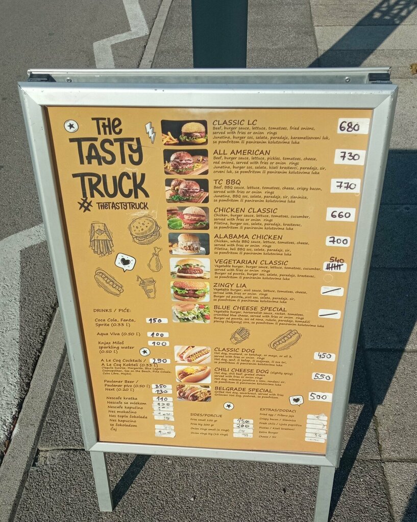 Restoran The Tasty Truck, Belgrad, foto