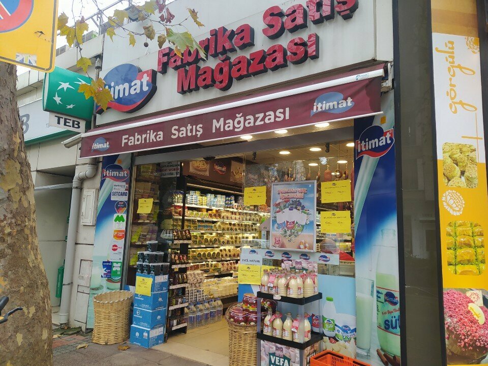 Süt ürünleri satış mağazaları İtimat Süt Ürünleri, İstanbul, foto