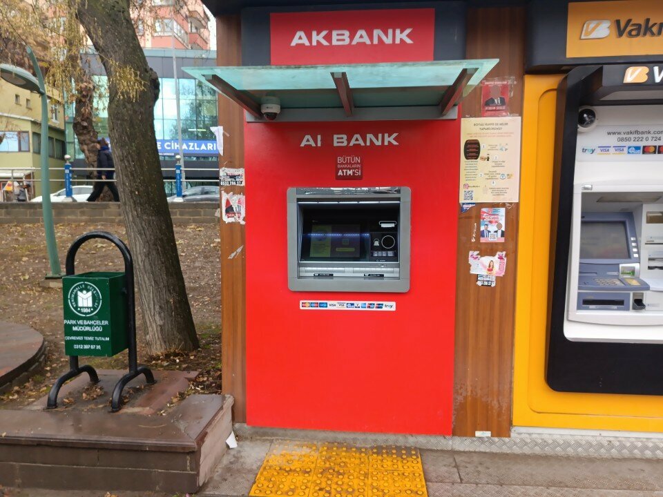 ATM'ler Akbank ATM, Ankara, foto