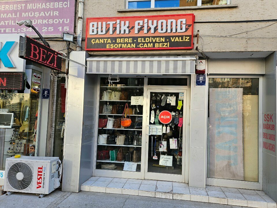 Giyim mağazası Butik fiyonk, Ankara, foto