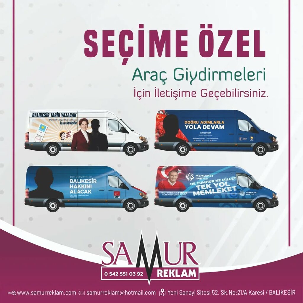 Tabela yapımı Samur Reklam, Balıkesir, foto
