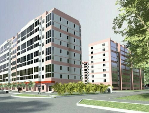 Konut blokları Вологодский, Cherepovets, foto