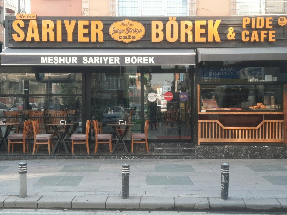 Fast food Meşhur Sarıyer Börek Pide Cafe, İstanbul, foto