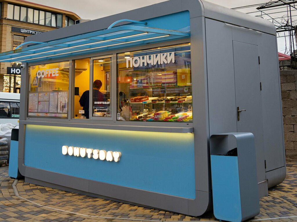 Kahve dükkanları Donutsday, Makhachkala, foto
