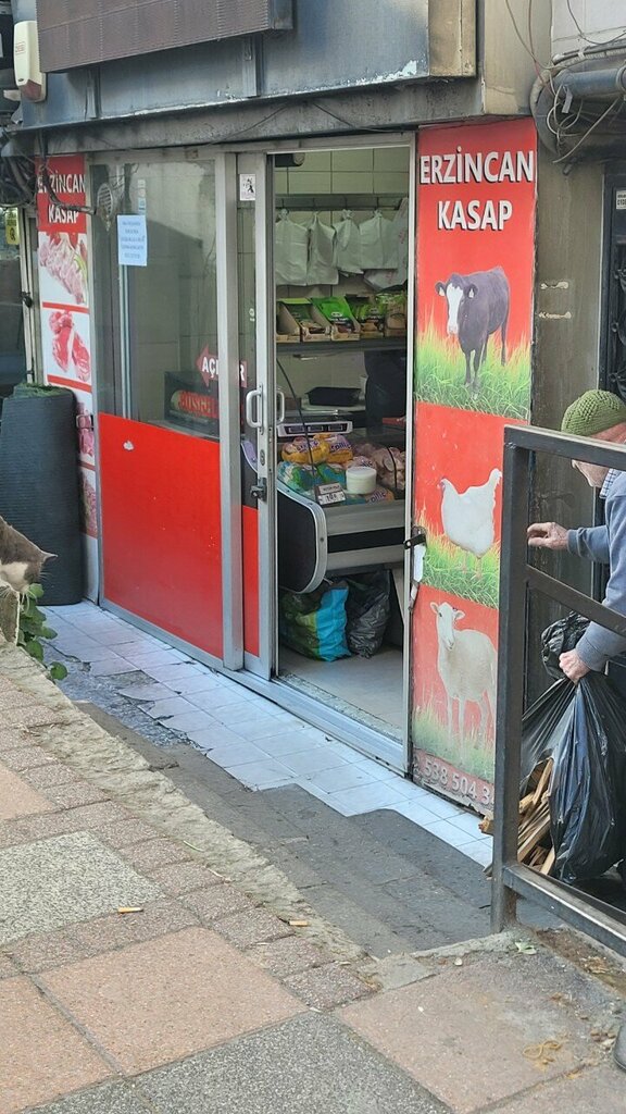 Kasap, şarküteri Erzincan Kasap, İstanbul, foto