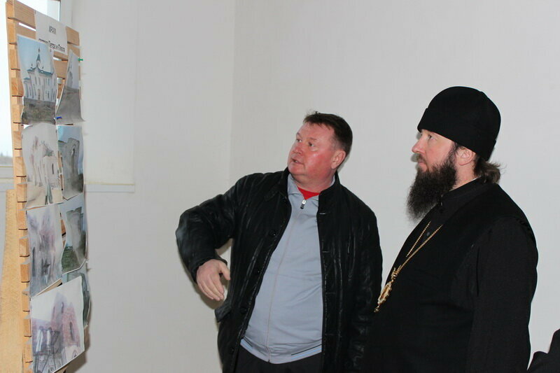 Ortodoks kiliseleri Peter and Paul Church, Doğu Kazakistan eyaleti, foto