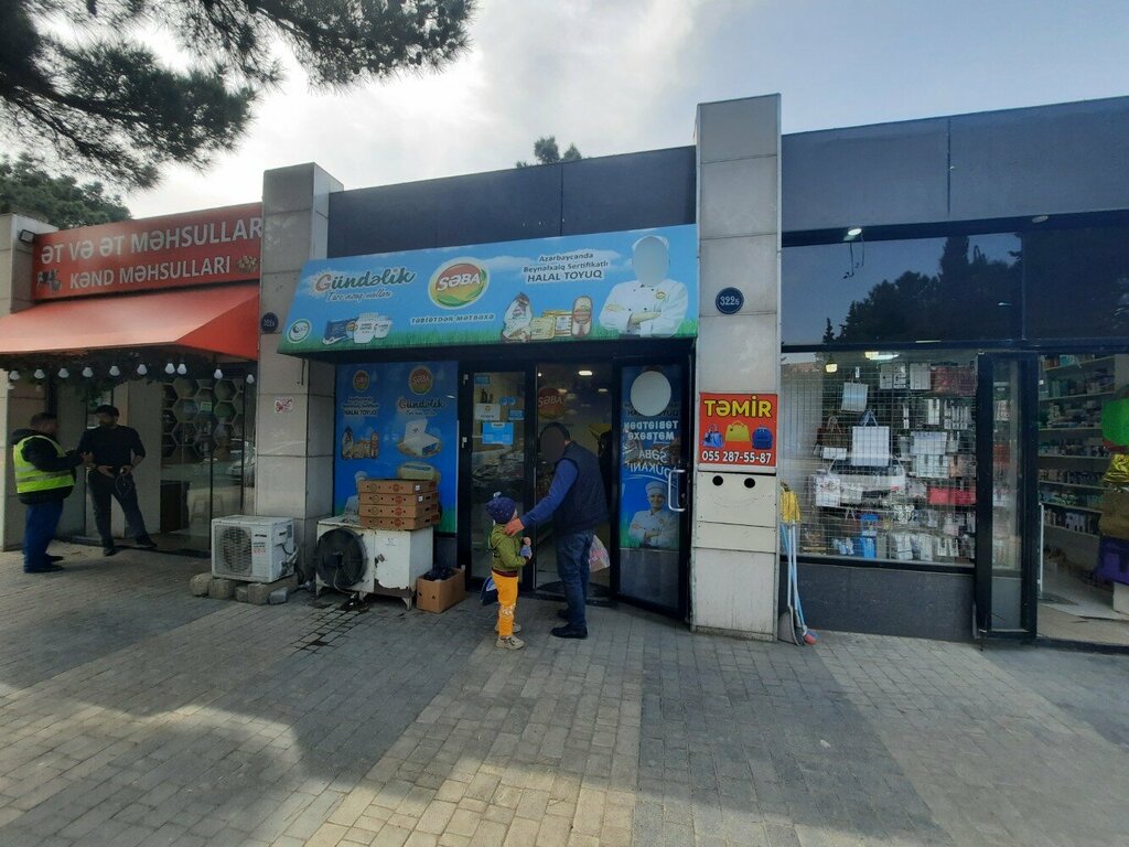 Kasap, şarküteri Səba, Sumgayıt, foto
