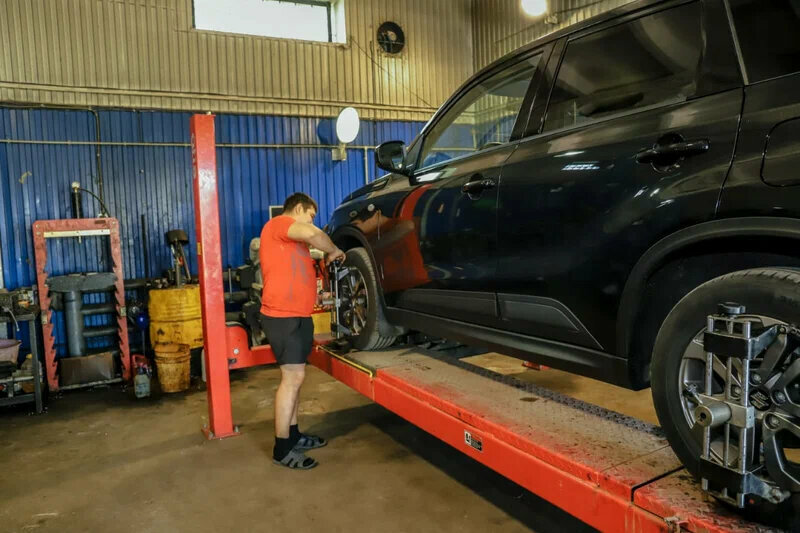 Otomobil servisi Автосервис, Ulyanovskaya oblastı, foto