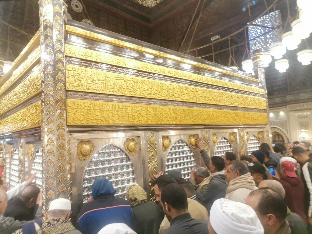 Cami Al-Hussein Mosque, Kahire, foto