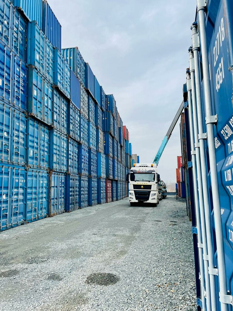 Konteyner terminali Konteineravtotrans, Vladivostok, foto