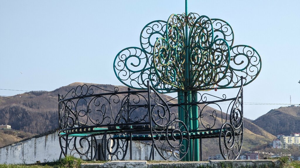 Turistik yerler Беседка влюблённых, Holmsk, foto